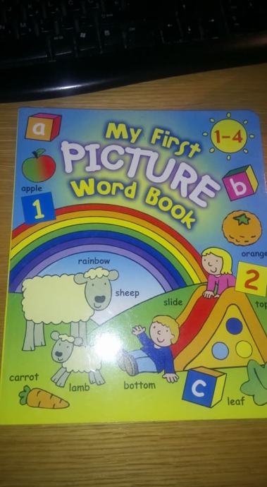 My first picture word book 1 - 4