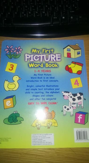 My first picture word book 1 - 4