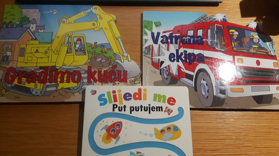 Slikovnice - kartonke, 3 kom.