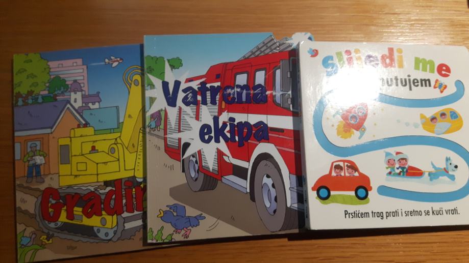 Slikovnice - kartonke, 3 kom.