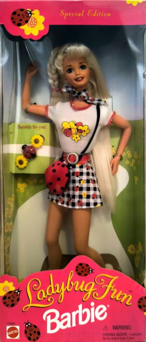 Barbie Ladybug Fun Doll 1997 Vintage
