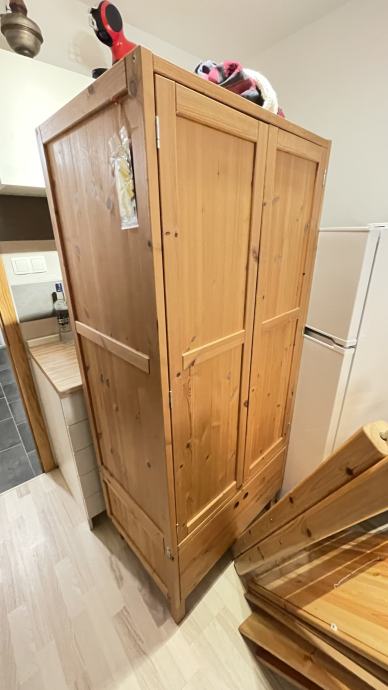 FLEXA krevet, puno drvo, + podnica + madrac + ljestve + noge