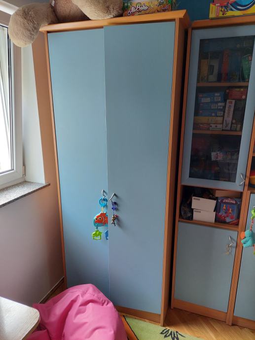 Alples djeciji regal i ormar