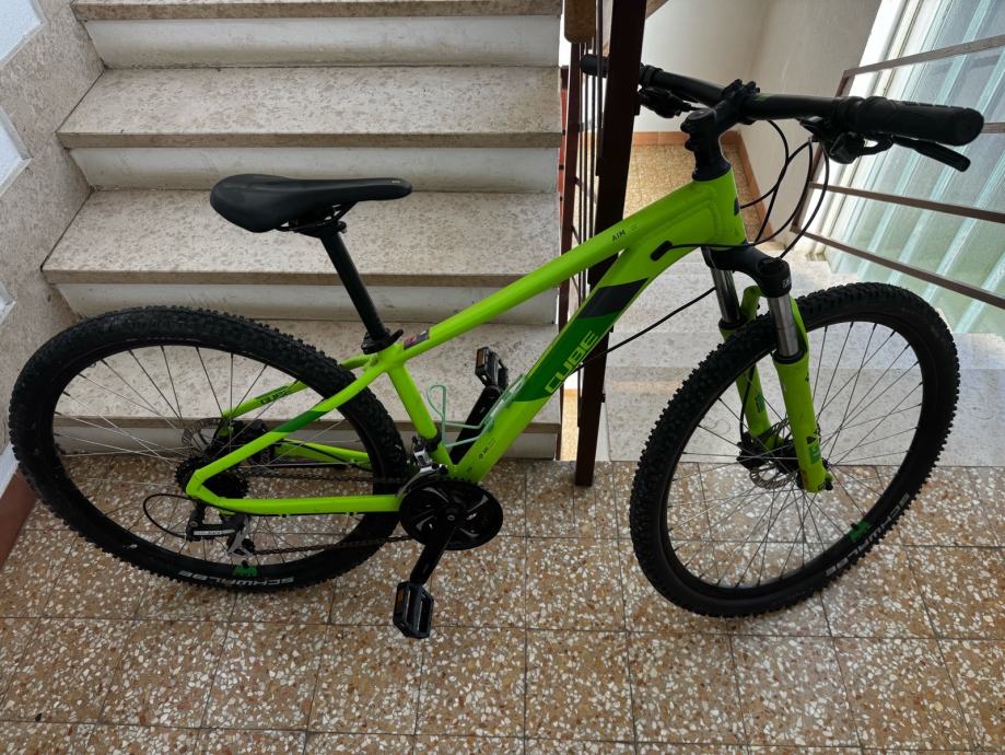 CUBE AIM PRO GREEN ‘N’ IRIDIUM 27.5” (2020) – 14”