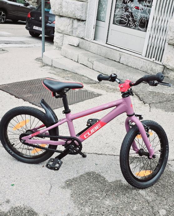 Cube djecji bicikl 16