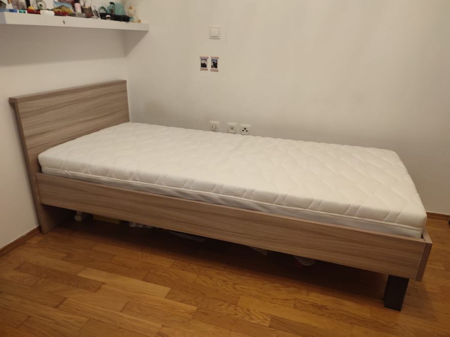 Hespo Mia krevet i madrac 200x90