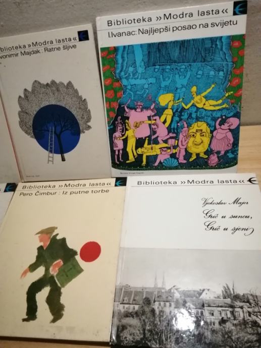 BIBLIOTEKA MODRA LASTA ☀ 6 KNJIGA ZA 10 EURA