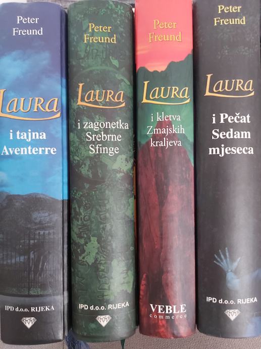 Peter Freund: Laura serijal od 4 knjige