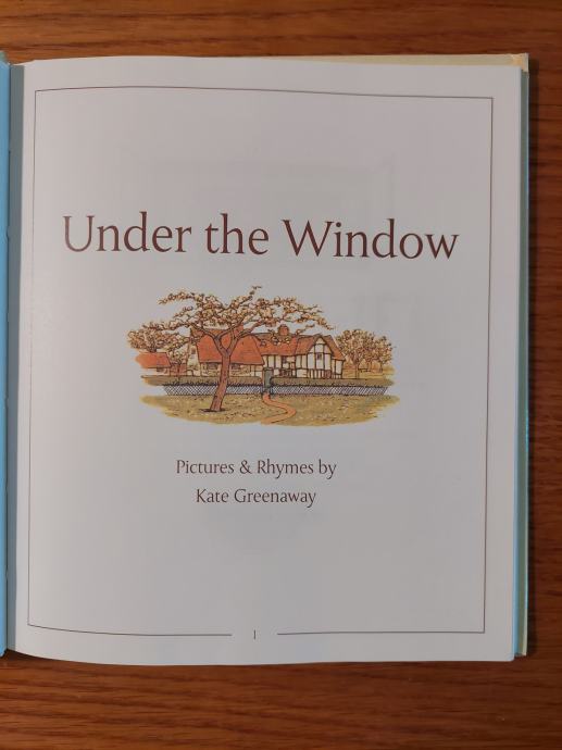 Under the WINDOW - Written & ILLUSTRATED by Kate GREENAWAY