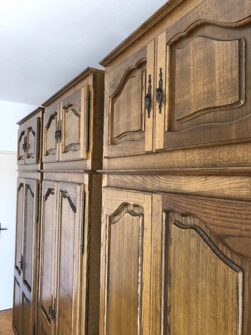 3 starinska ormara, + 2 GRATIS, PUNO DRVO + hrastov furnir, - Trogir