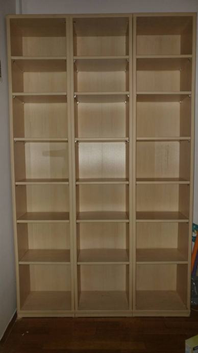 Police za knjige - biblioteka