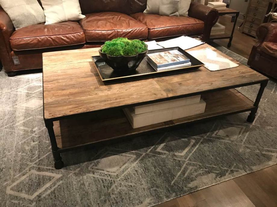 Stol kombinacija metal drvo / aris masiv namjestaj po naruđbi