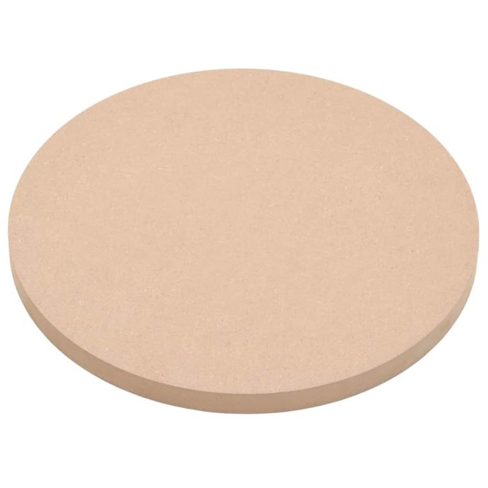 vidaXL Ploča za stol od MDF-a okrugla 400 x 18 mm 143407