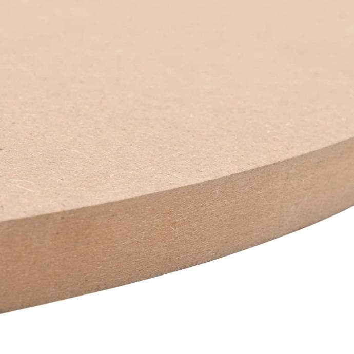 vidaXL Ploča za stol od MDF-a okrugla 400 x 18 mm 143407