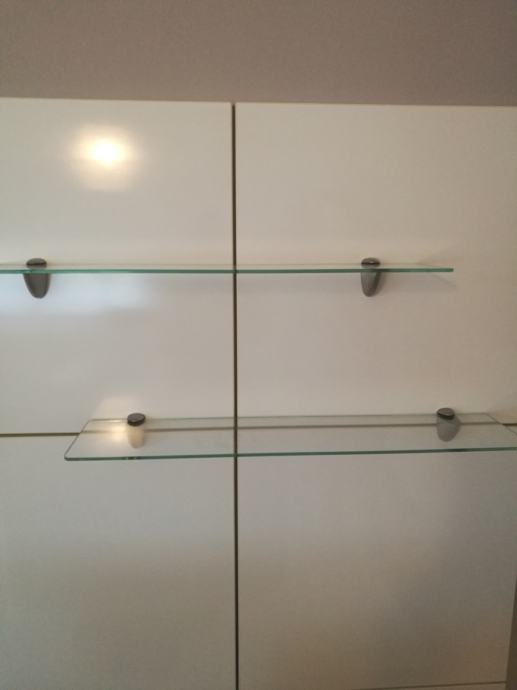 Zidne staklene police, 2 kom=50 kn