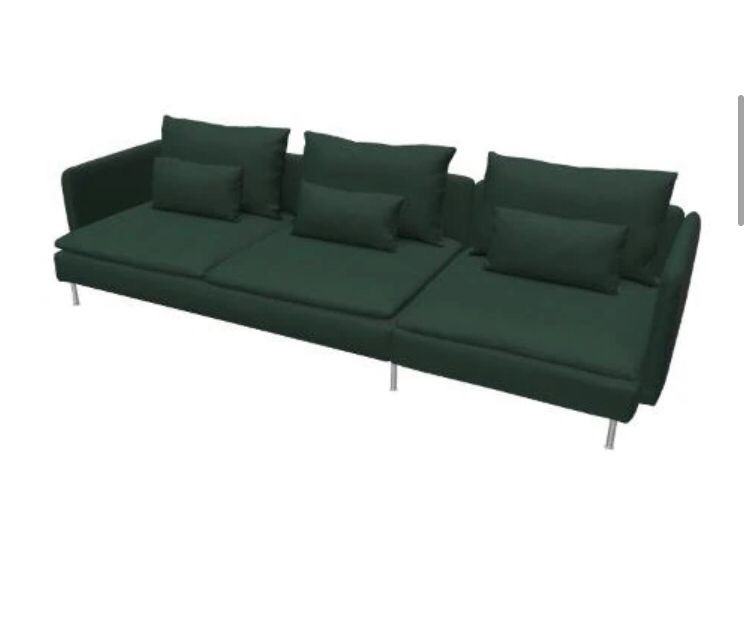 IKEA Soderhamn navlaka Tallmyra green