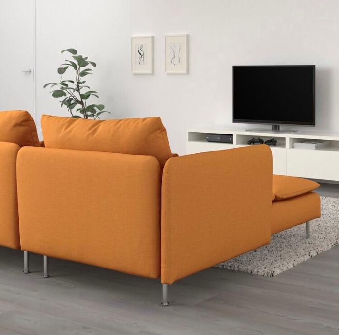 IKEA Soderhamn navlaka vissle orange