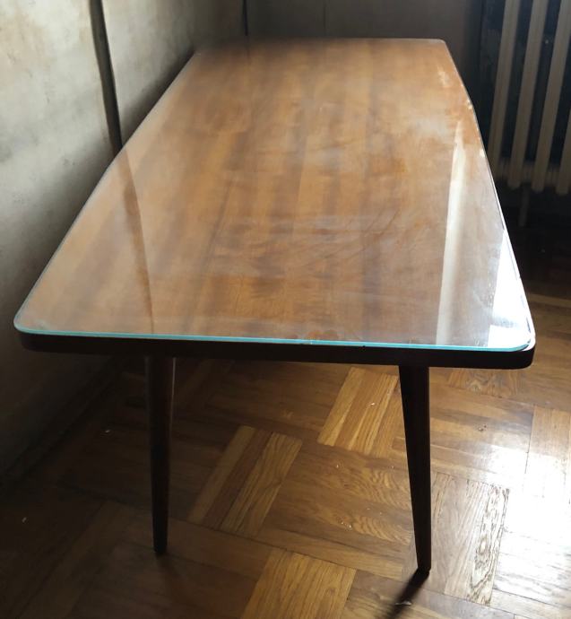 ORIGINAL RETRO STIL KAUC na rasklapanje I KOMODA za posteljinu