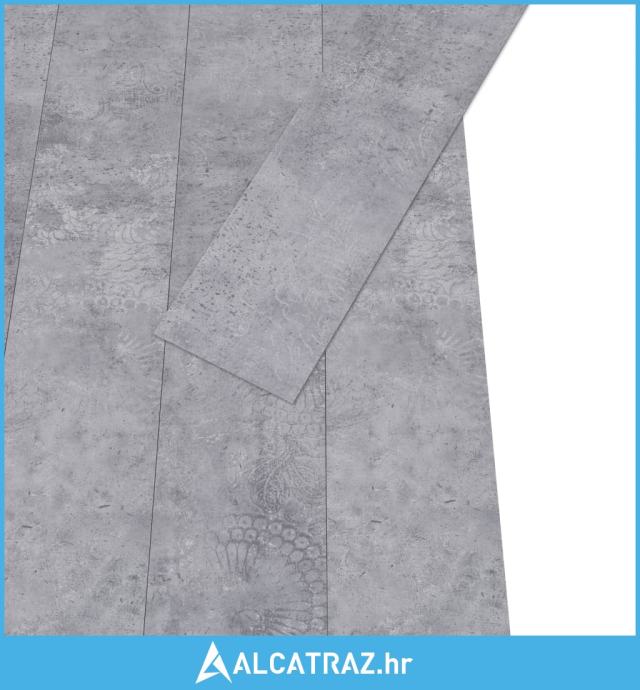 Podne obloge od PVC-a 5,02 m² 2 mm samoljepljive cementnosive - NOVO