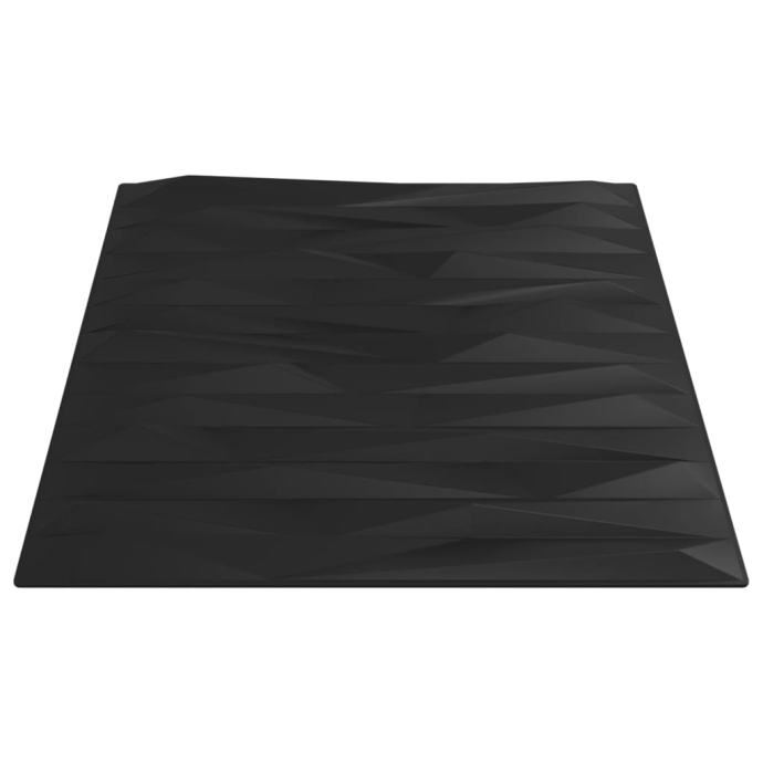 Zidni paneli 24 kom crni 50 x 50 cm EPS 6 m² uzorak kamena - NOVO