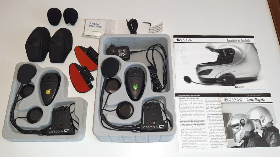 Cardo Scala Rider TeamSet Bluetooth komunikacijski sustav za motor