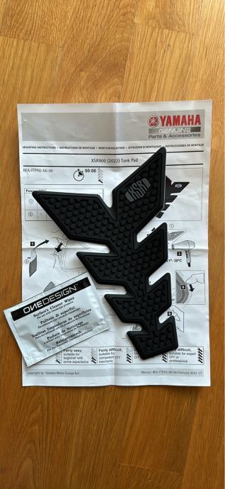 Yamaha XSR 900 Protective Tank Sticker