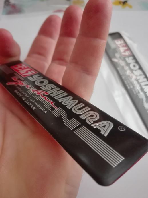 Yoshimura Titan alu naljepnica crna