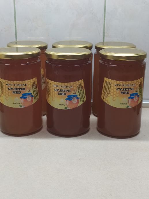 Domaci med ,iz lonjskog polja i moslavine