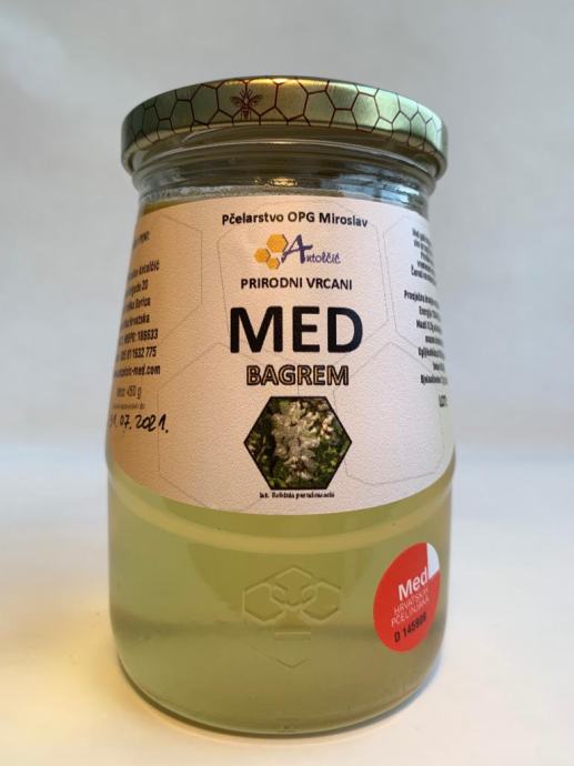 PRIRODNI VRCANI MED BAGREM