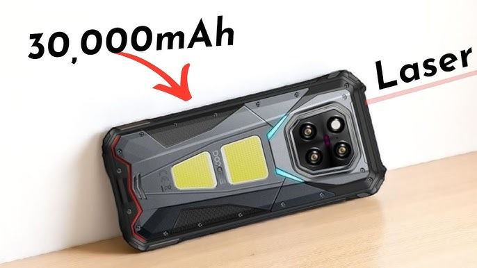 DOOGEE V Max LR 6.78,120Hz, 40m Laser Rangefinder, 20500mAh NOVO