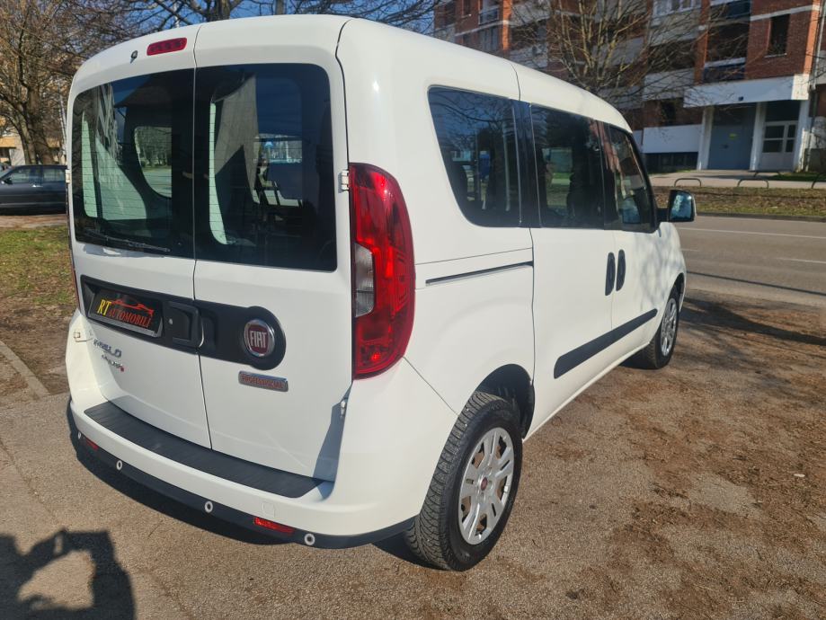 FIAT DOBLO 95 MULTIJET, 114 TKM, KLIMA, 5 SJEDALA, Cijena sa PDV-om ...