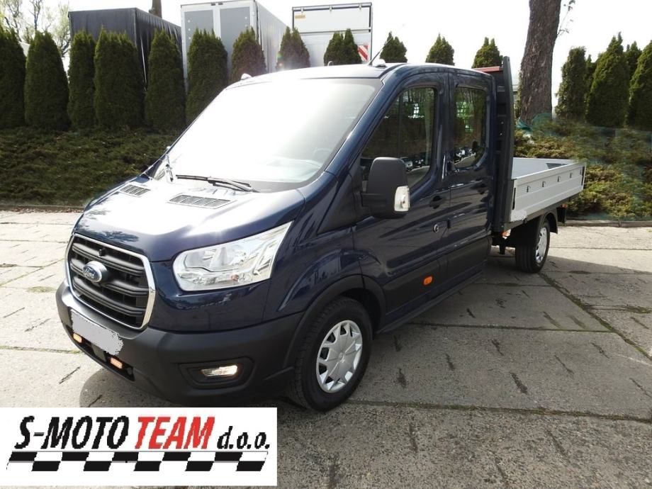 Ford TRANSIT PLATFORMA DVOSTRUKA KABINA DOKA 7 SJEDAŠTA A/C, 2022 god.