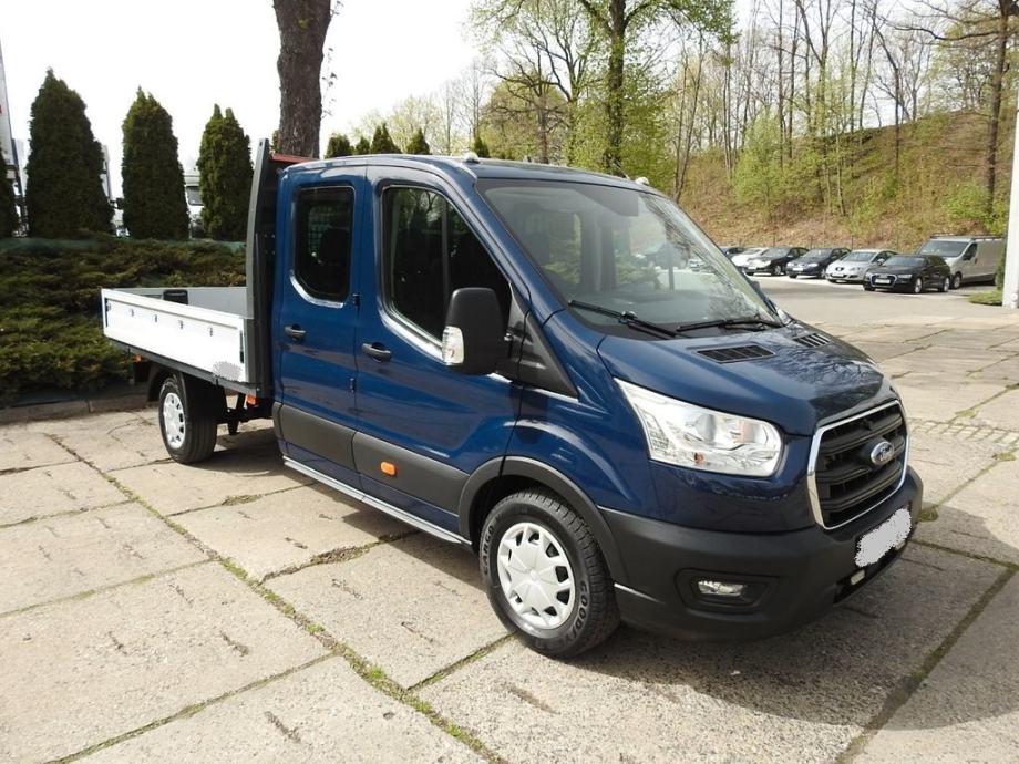 Ford TRANSIT PLATFORMA DVOSTRUKA KABINA DOKA 7 SJEDAŠTA A/C, 2022 god.