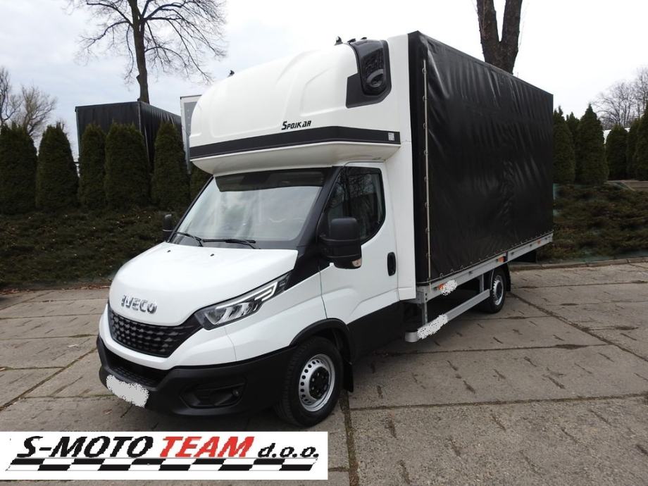 Iveco DAILY 35S18 PLATFORMA 10 PALETA WEBASTO, 2021 god.