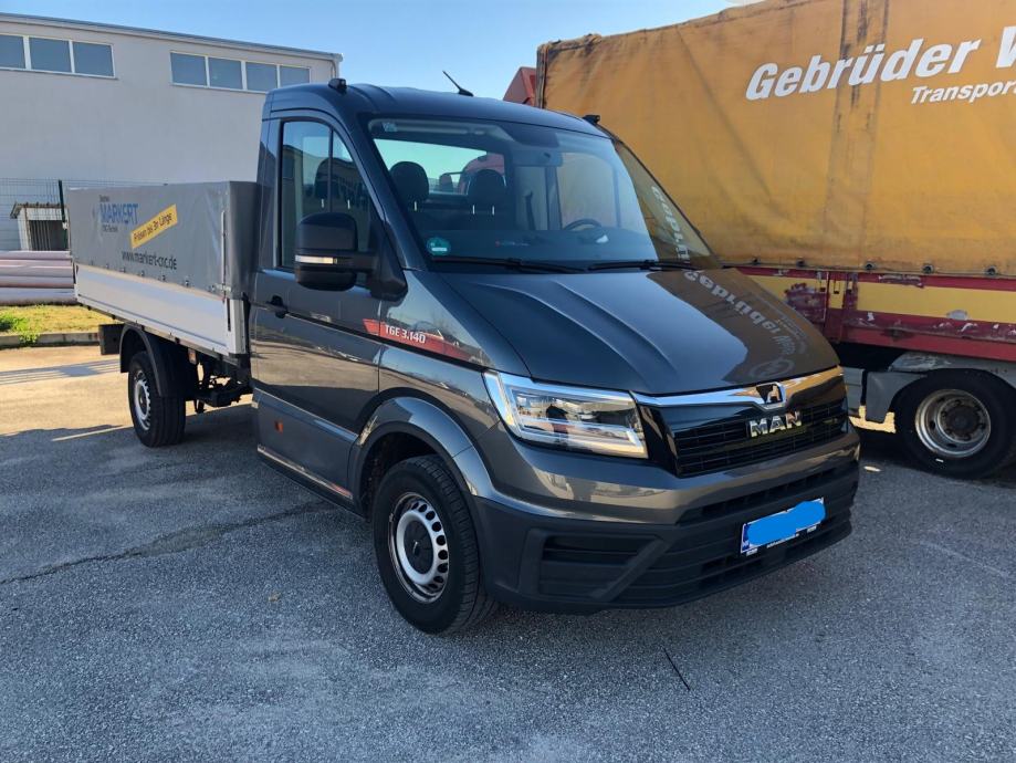 MAN TGE 3 140 Pritsche, 2018 god.