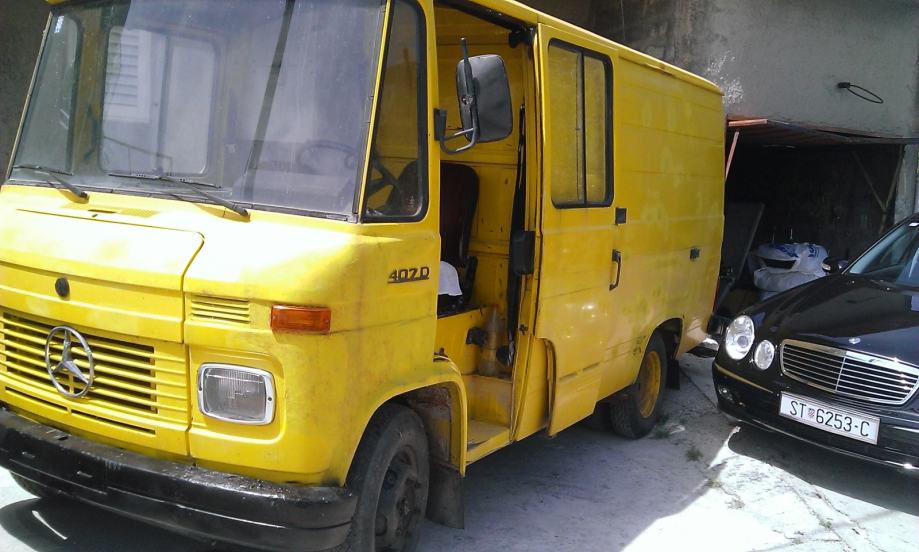 MERCEDES 407. MOTOR GENERALNO SREĐEN PRIJE 40000.KM.ZADNJE 4 GUME NOVE ...