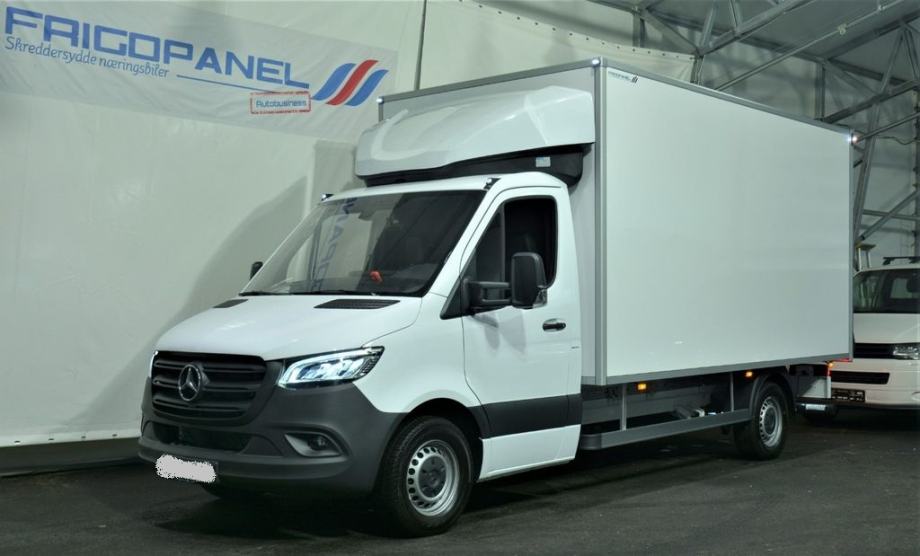 MERCEDES-Benz SPRINTER 317 utovarna rampa PÄLFINGER 750C LDBW, 2023 god.