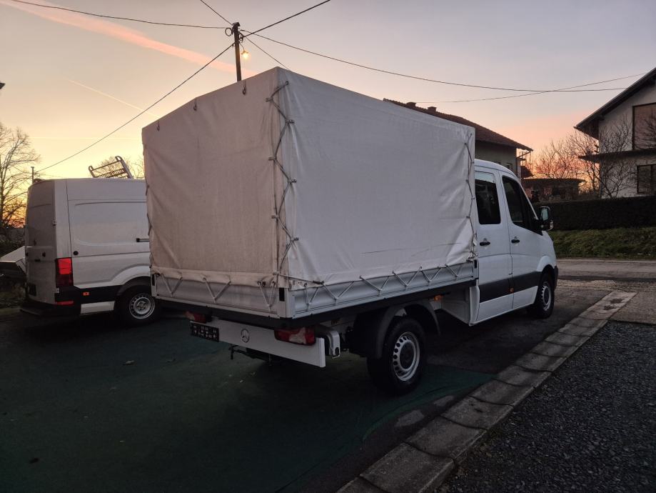 MERCEDES SPRINTER 314 CDI*45650km*KLIMA*7SJ*DUPLA KABINA*SANDUK 2700mm ...