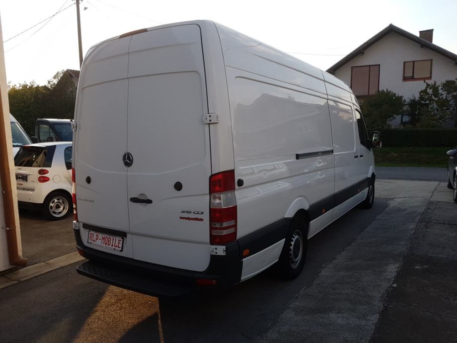 REZERV- Mercedes Sprinter 316 CDI MAXI KLIMA TEMPOMAT ZATVORENI 15m3 ...