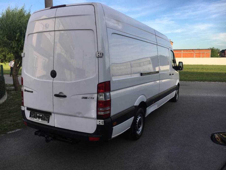 Mercedes Sprinter Maxi 316 cdi klima>registriran godinu dana, 2010 god.
