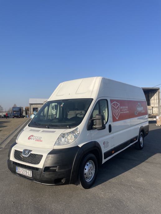 PEUGEOT BOXER L4H3 2.2 HDI MAXI POVIŠEN, PRODUŽEN, 3 SJEDALA, 2013 god.