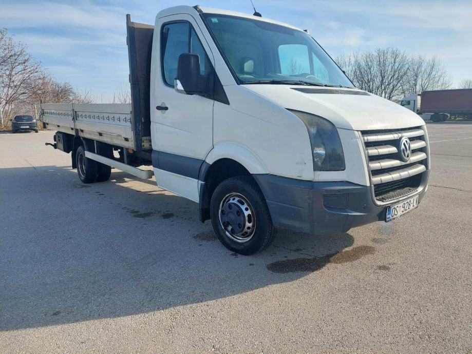 VW CRAFTER MAX 2.5 TDi utovarni sanduk 5 metara 9000 € sa PDVom, 2008 god.