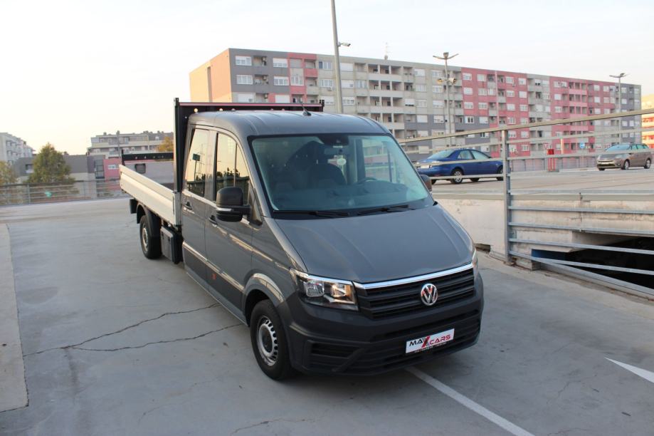 VW Crafter 2.0 Maxi⭐Produženi 3.5m⭐Klima⭐Kuka⭐7 sjedala⭐Tempomat⭐177ks ...