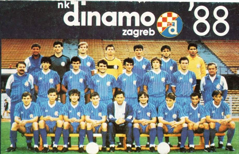 Dinamo ZAGREB SFRJ 1980 stari match worn dres jersey camiseta shirt