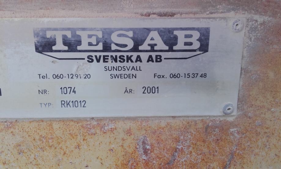 Rotacijska drobilica Tesab RK 1012