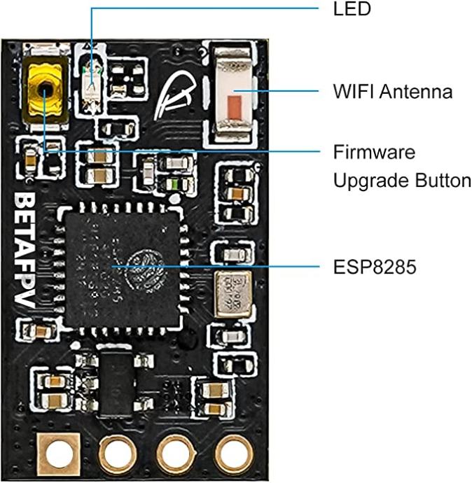 BetaFPV ELRS RX 2.4GHz receiver FPV dron