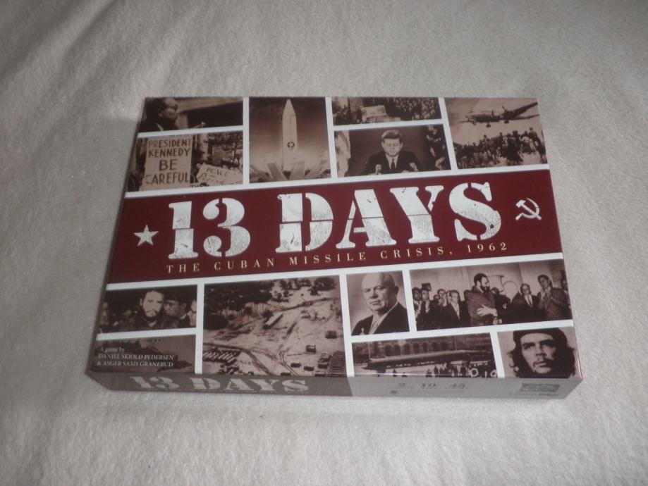 13 DAYS : THE CUBAN MISSILE CRISIS - društvena igra za 2 igrača