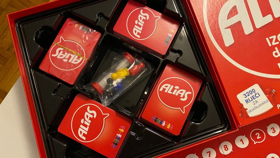 Alias društvena igra - NOVO NIKAD KORISTENO