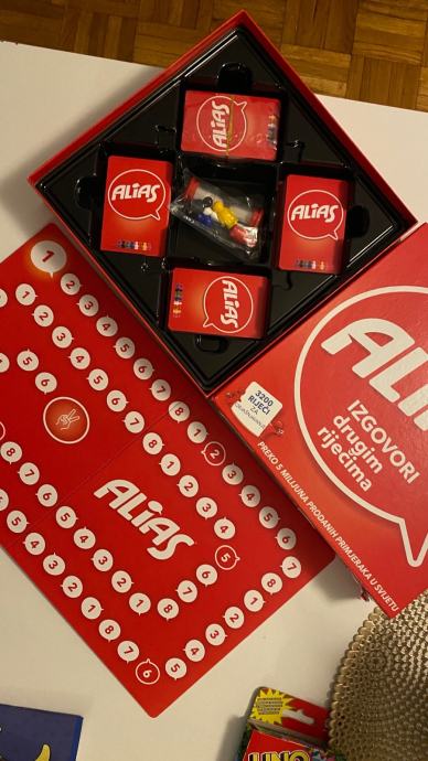 Alias društvena igra - NOVO NIKAD KORISTENO