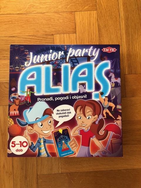 ALIAS junior_Društvena igra PRONAĐI, POGODI, OBJASNI